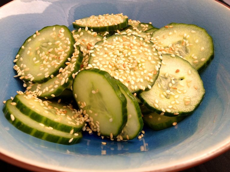 Cucumber Sesame Salad – Kev's Kitchen